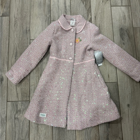 Disney | Jackets & Coats | Disney Pink Pea Coat Animators Princess ...